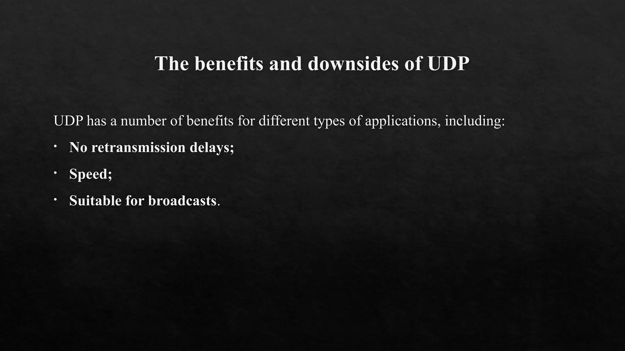 What Are TCP and UDP protocols and how they work | PPTX
