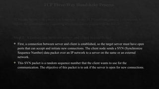 What Are TCP and UDP protocols and how they work | PPTX