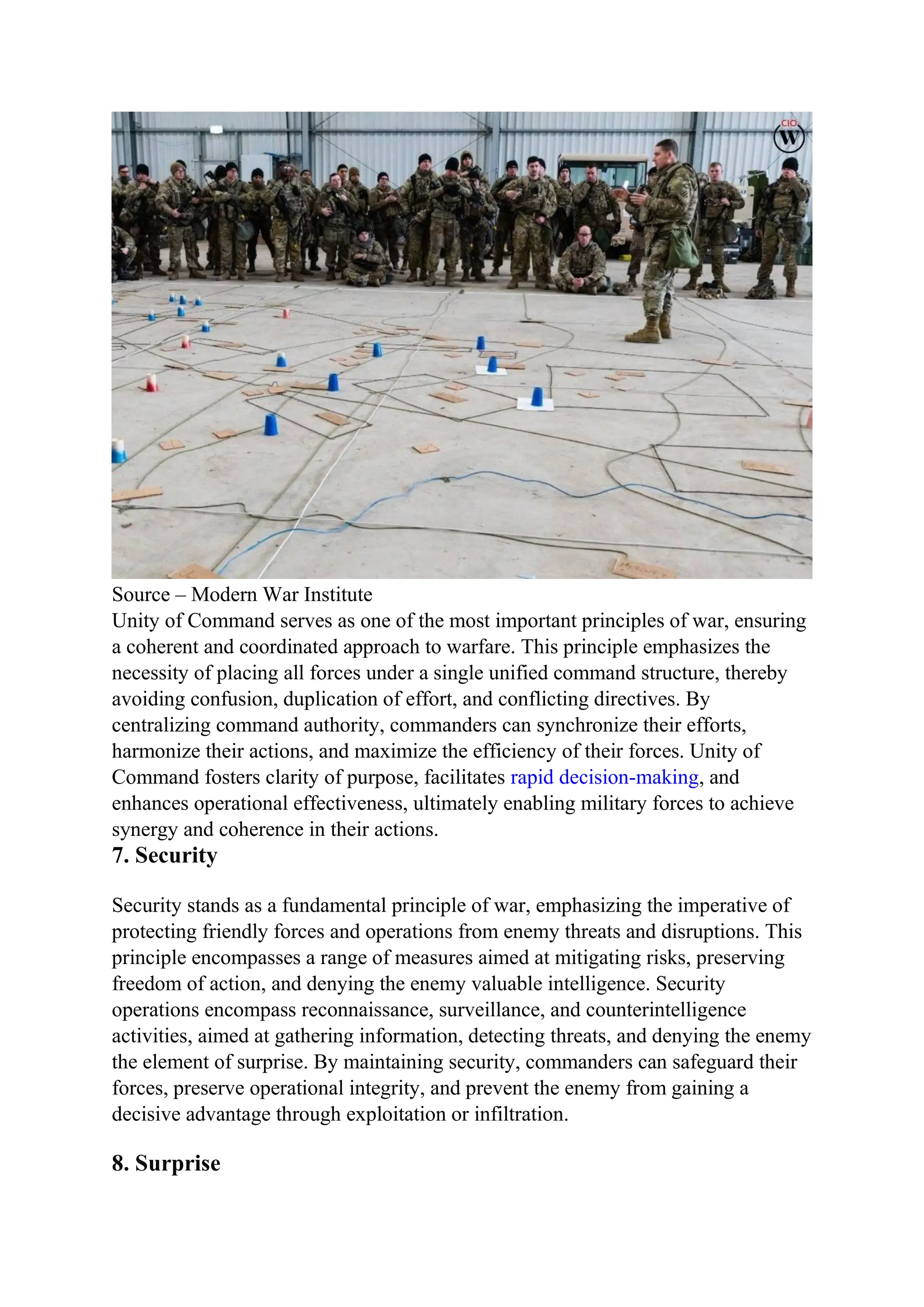 What are the 12 Principles of War? A Comprehensive Guide | CIO Women ...