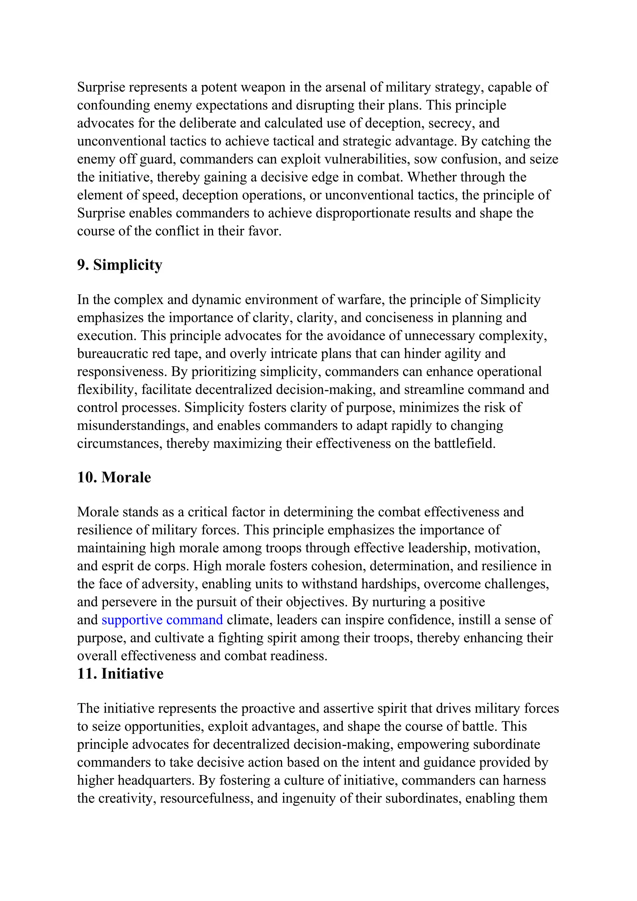 What are the 12 Principles of War? A Comprehensive Guide | CIO Women ...