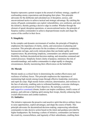 What are the 12 Principles of War? A Comprehensive Guide | CIO Women ...