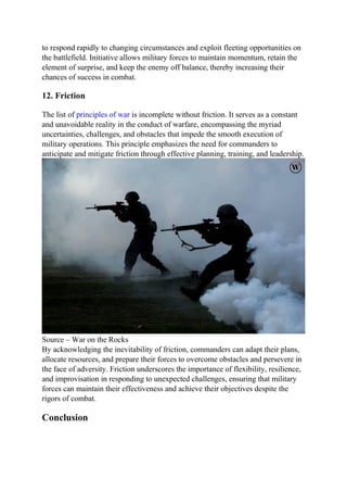 What are the 12 Principles of War? A Comprehensive Guide | CIO Women ...