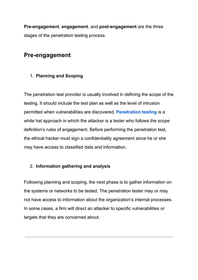 What are the 3 Phases of Penetration Testing.pdf | Information and ...
