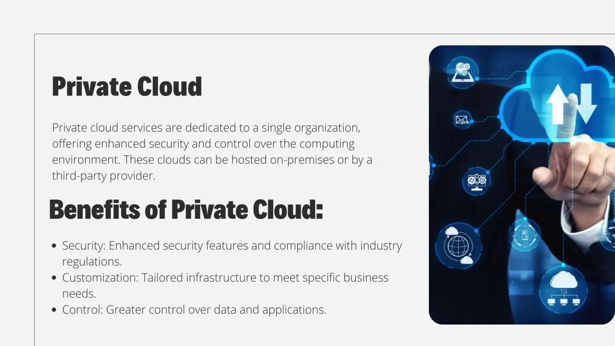 What Are the 4 Types of Cloud Computing? | PPT