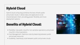 What Are the 4 Types of Cloud Computing? | PPT