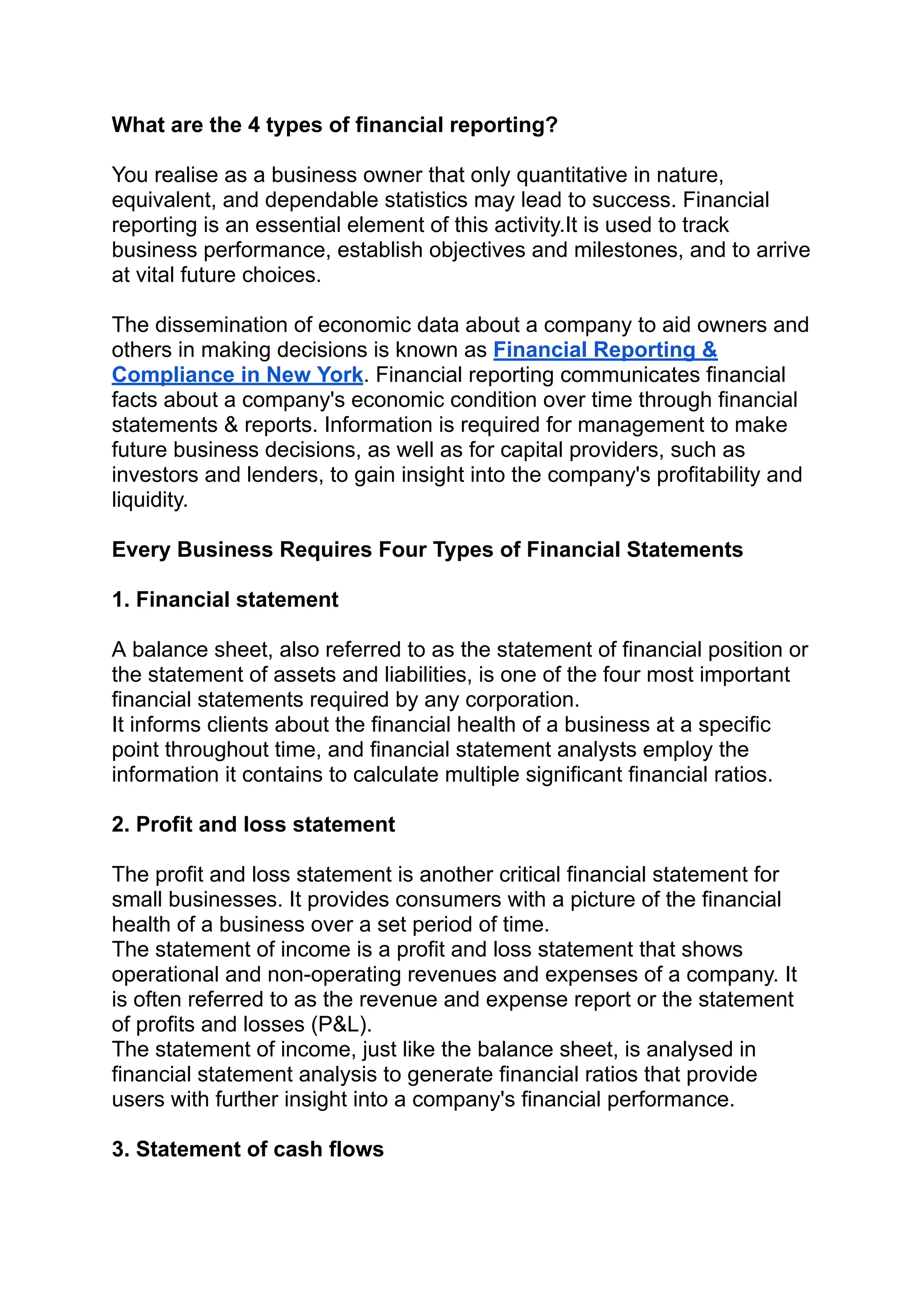 What are the 4 types of financial reporting.pdf