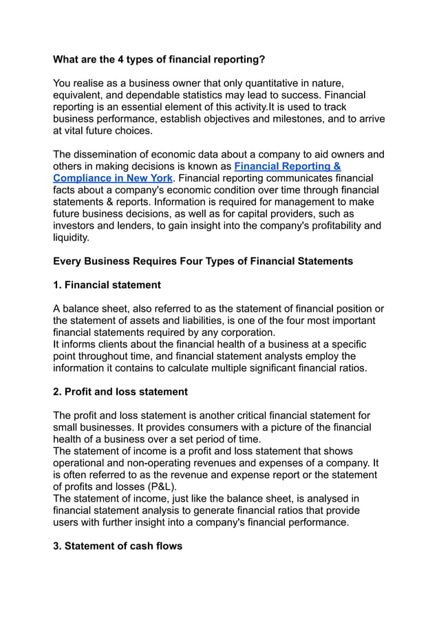 What are the 4 types of financial reporting.pdf