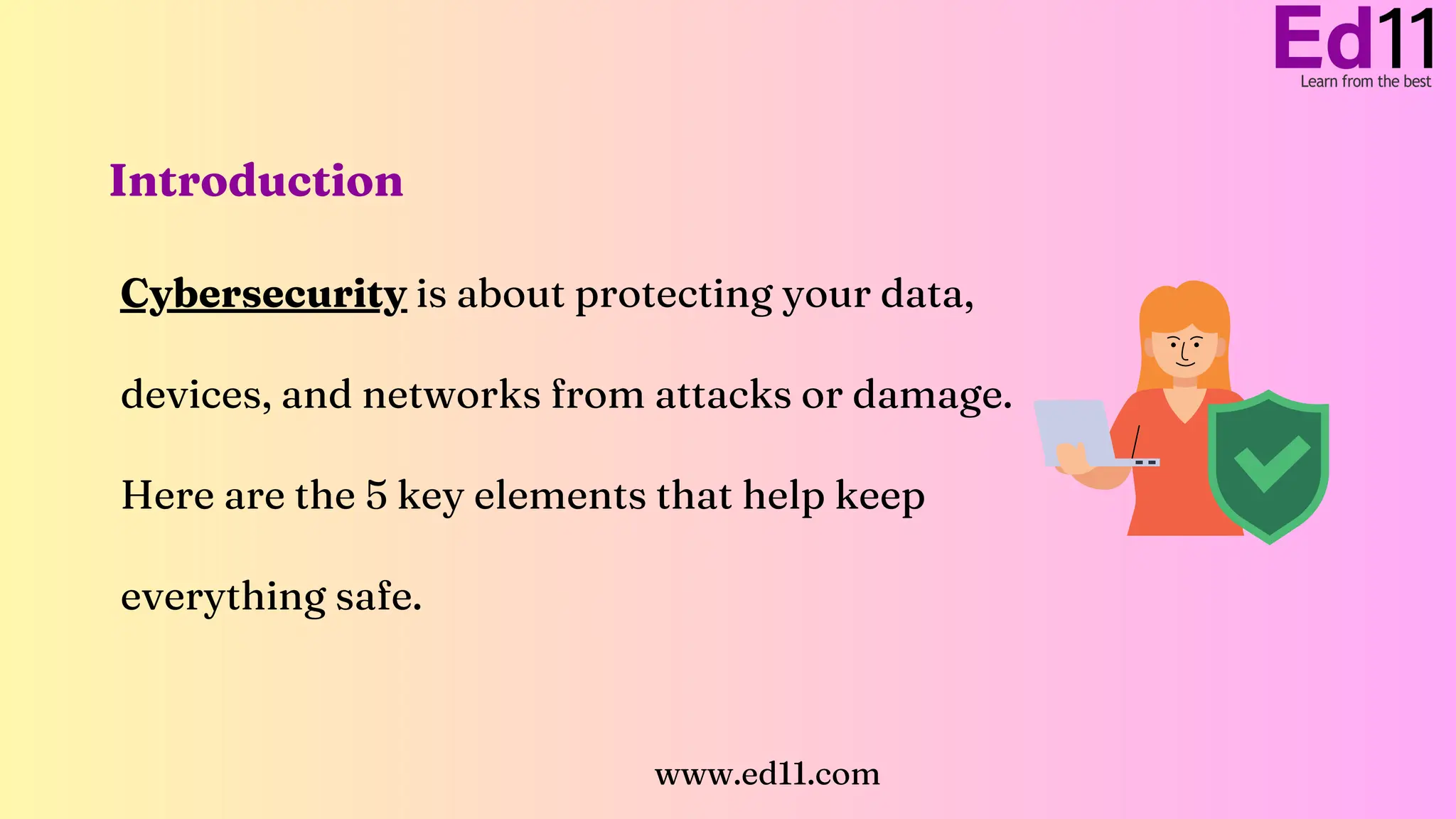 What are the 5 Elements of Cybersecurity.pdf