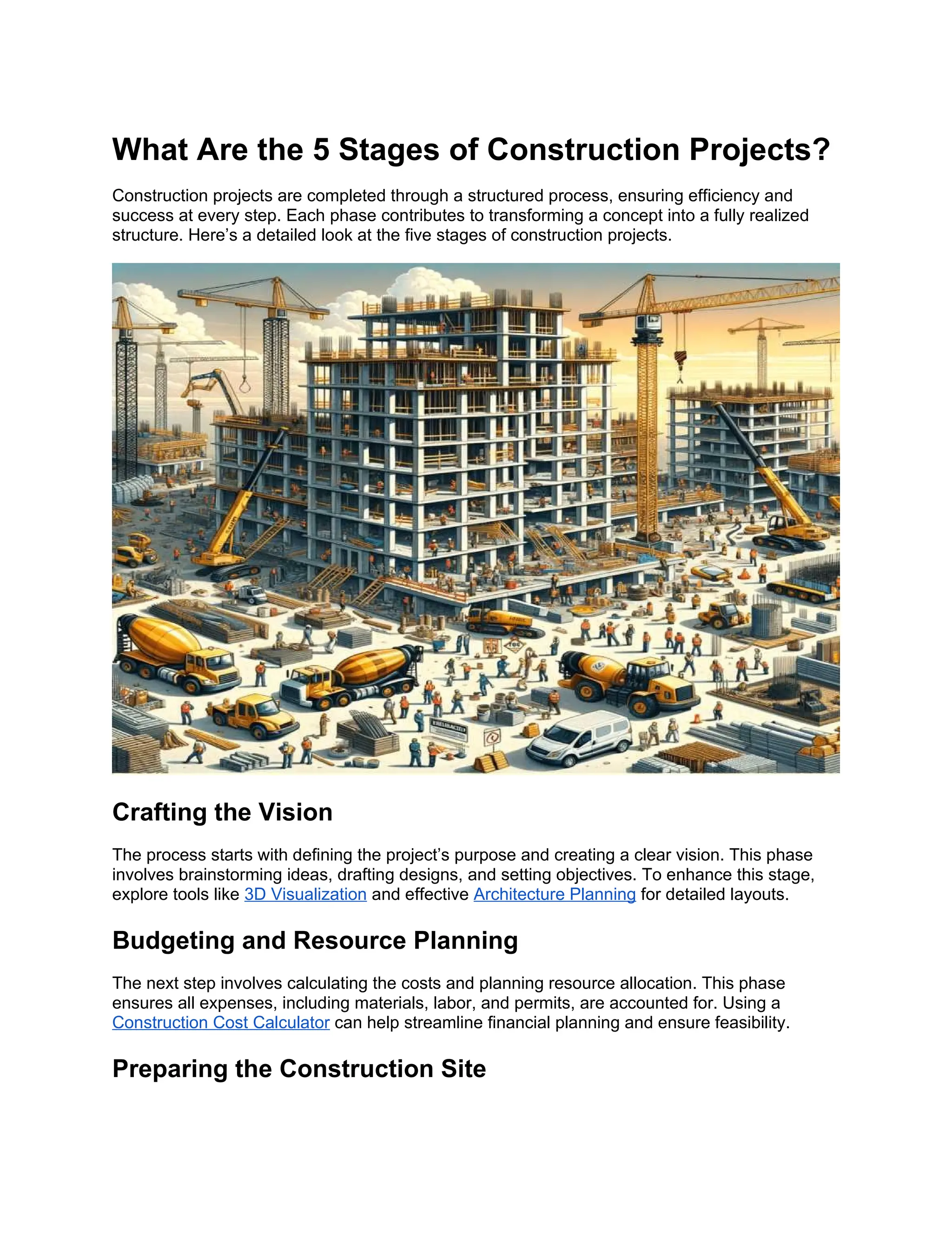 What Are the 5 Stages of Construction Projects.docx