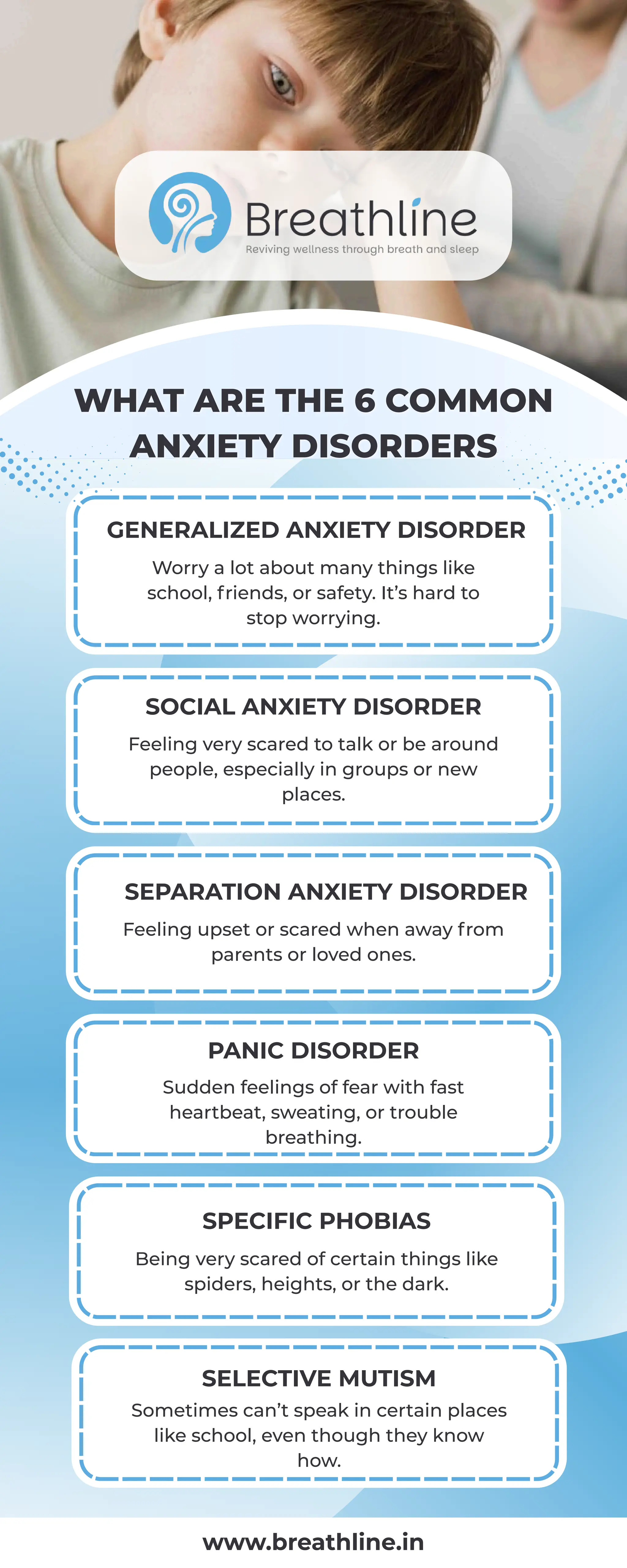what are the 6 common anxiety disorders? | PDF