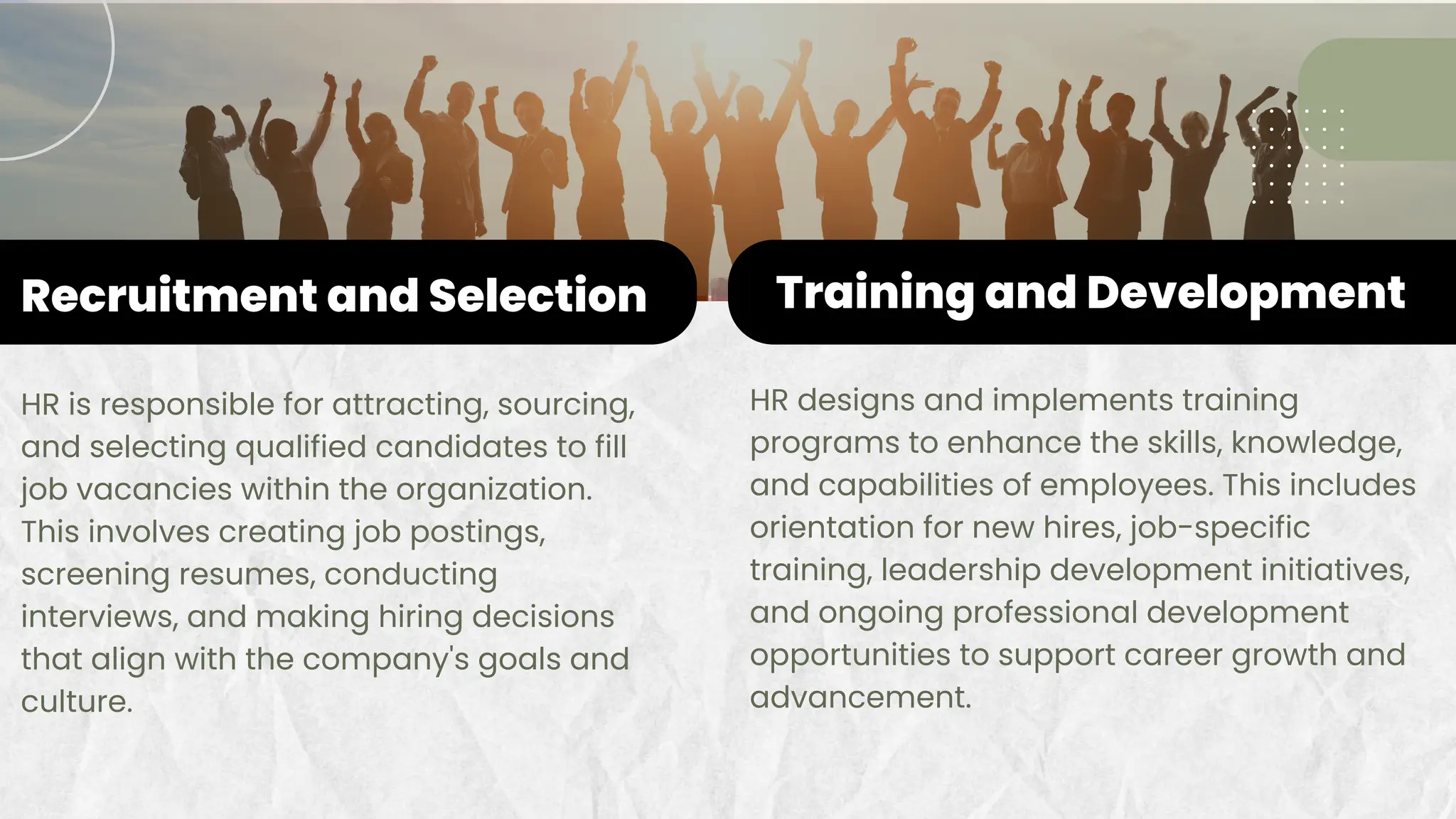 What are the main Functions of Human Resources | PPT