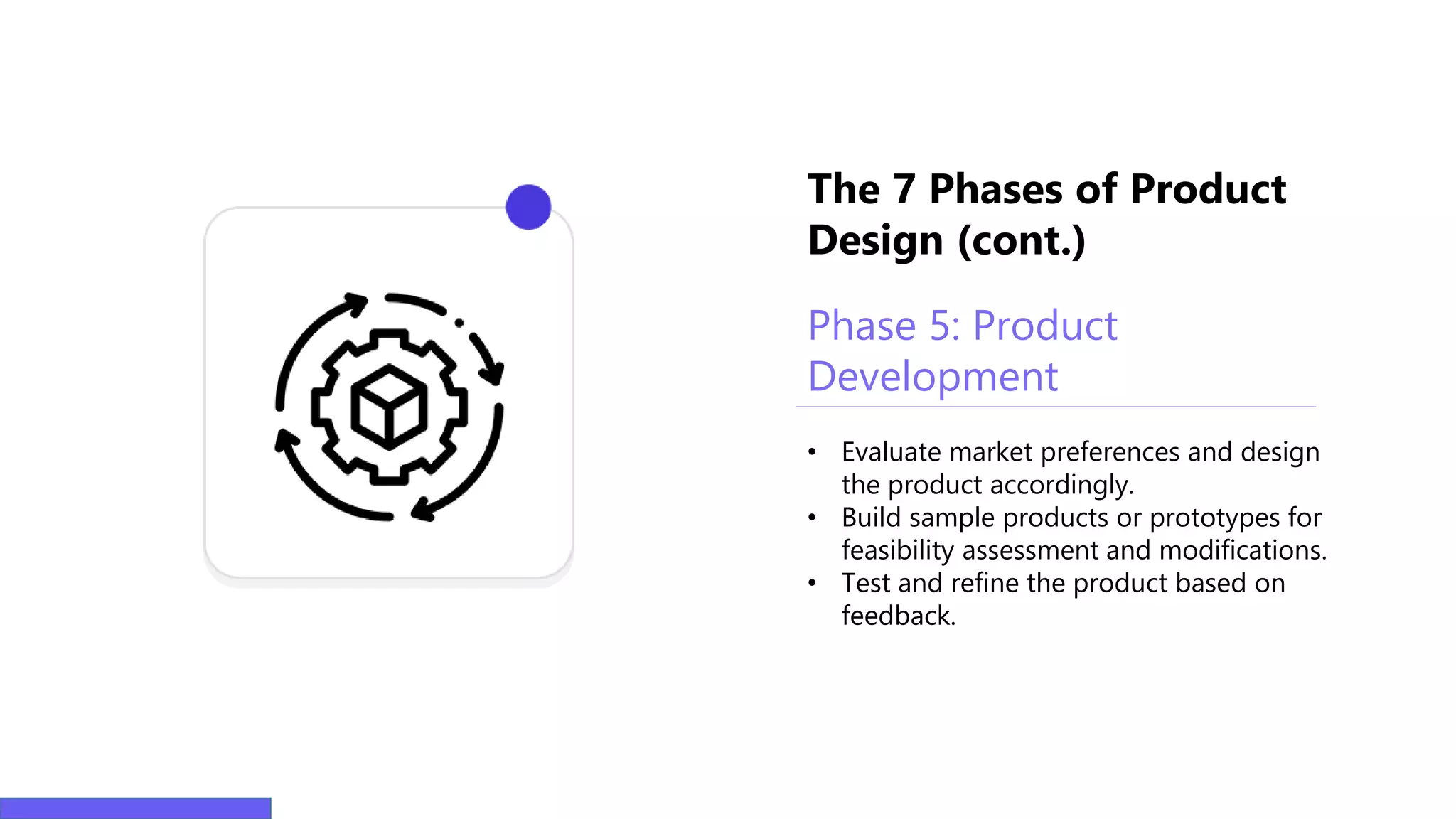 What are the 7 Phases of Product Design | PPTX