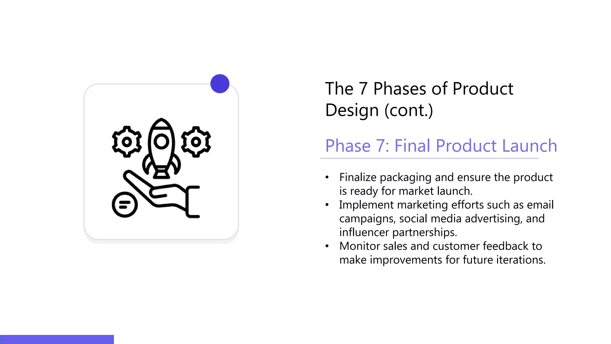 What are the 7 Phases of Product Design | PPTX