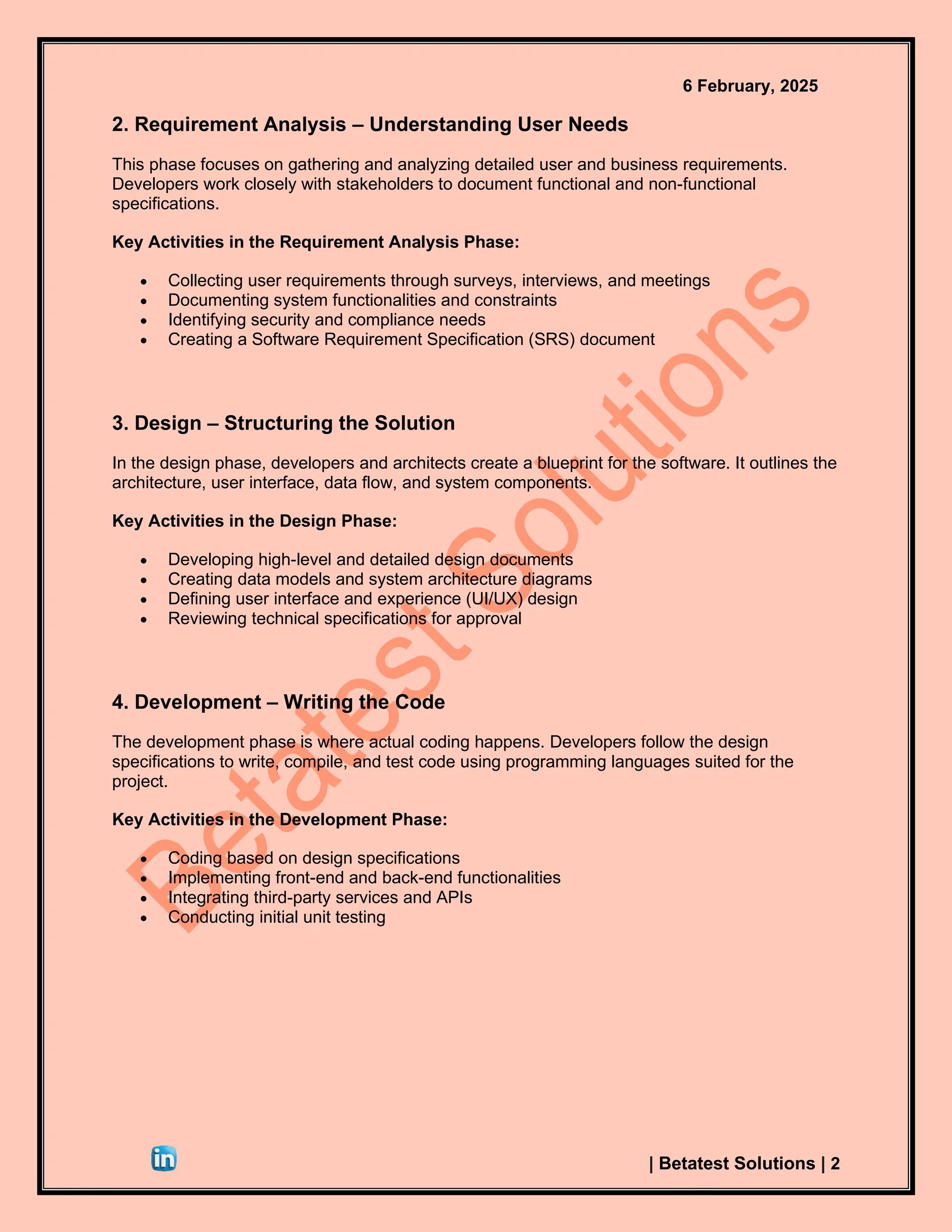 What Are the 7 Phases of SDLC Learn the Software Development Lifecycle ...