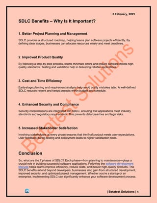 What Are the 7 Phases of SDLC Learn the Software Development Lifecycle ...