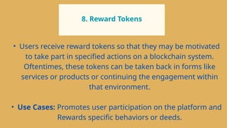 What are the 9 types of crypto tokens.pptx