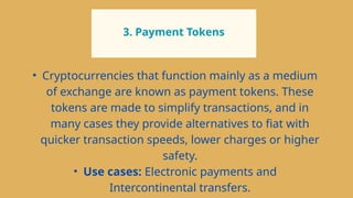 What are the 9 types of crypto tokens.pptx