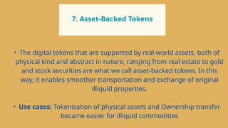 What are the 9 types of crypto tokens.pptx