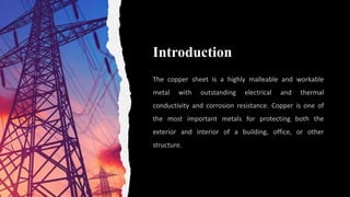 What Are the Advantages and Disadvantages of Copper Sheets? | PPTX
