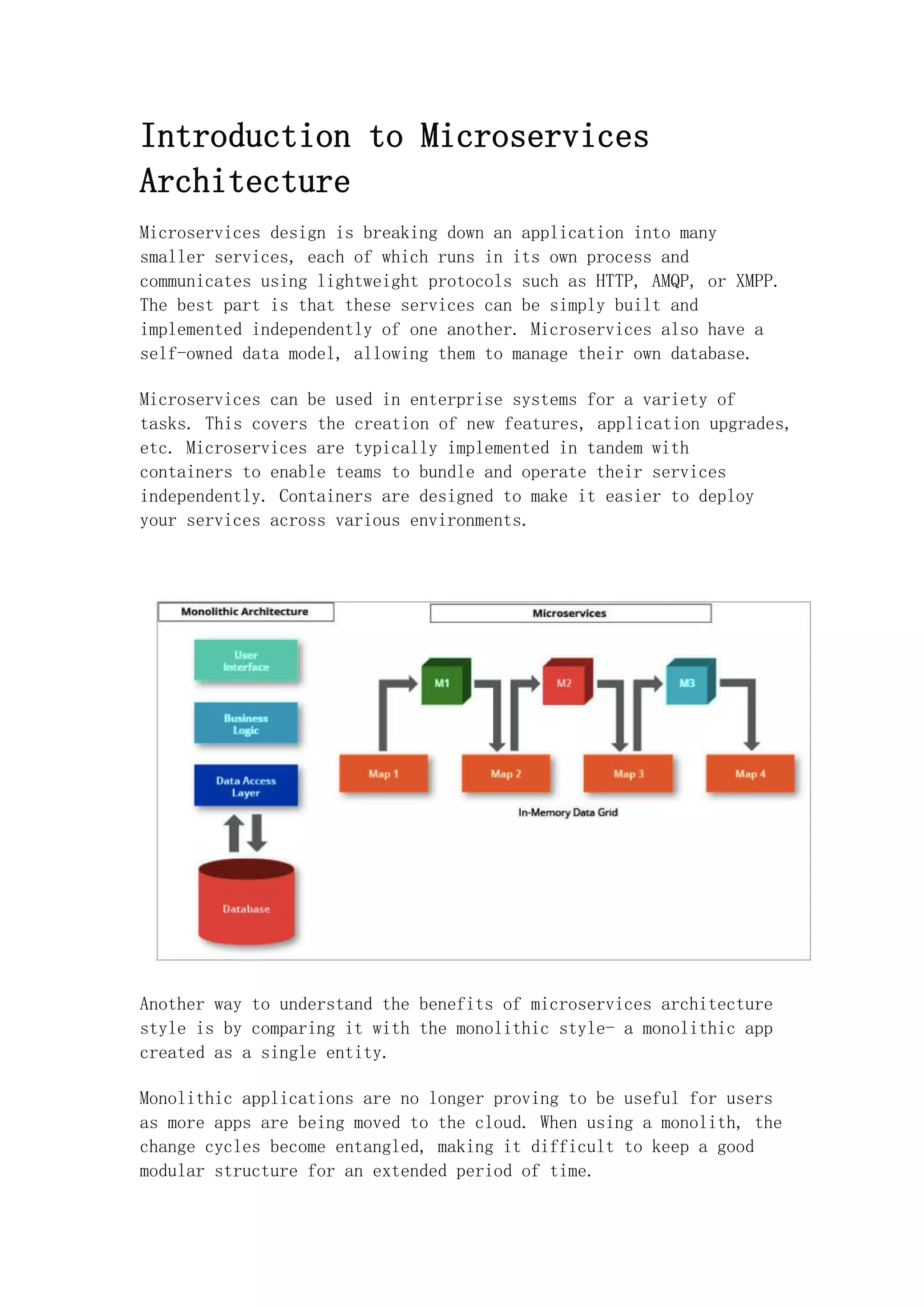 What are the Advantages and Disadvantages of Microservices? | PDF