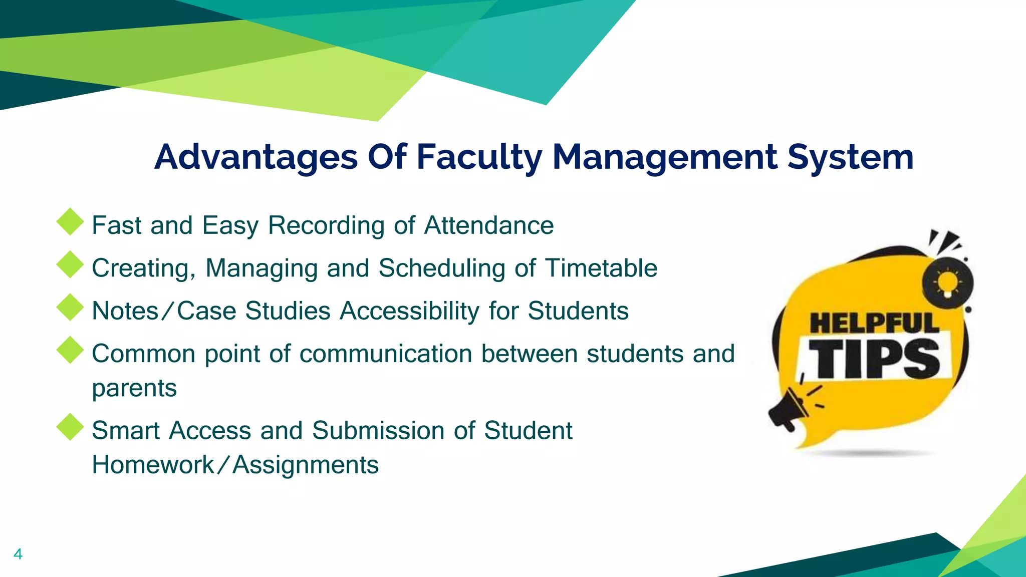 What are the advantages of faculty management (LMS) system for teacher ...