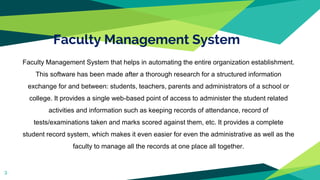What are the advantages of faculty management (LMS) system for teacher ...
