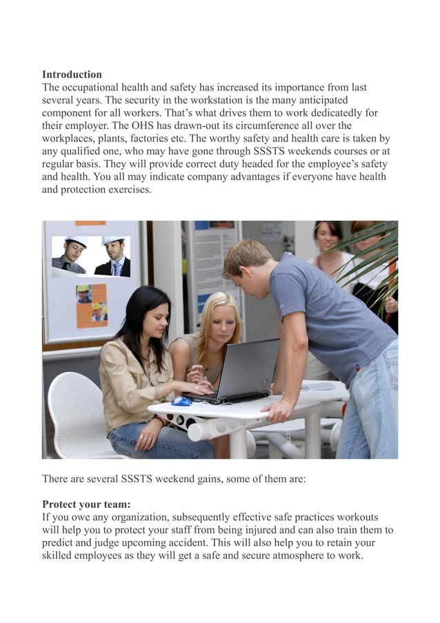 What are the advantages of sssts weekend course | PDF | Careers