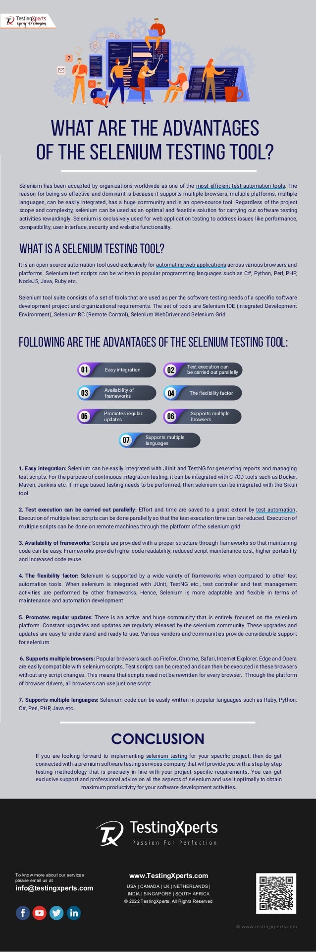 What Are The Advantages Of The Selenium Testing Tool Pdf