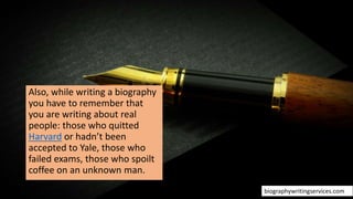 What Are The Advantages To Have a Biography Today? | PPTX