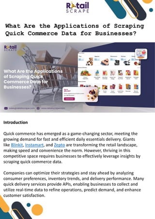 What Are the Applications of Scraping Quick Commerce Data for Businesses ppt.pdf