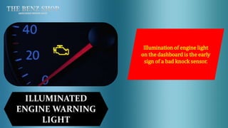 What are the Bad Knock Sensor Syndromes Arising in the Car | PPT