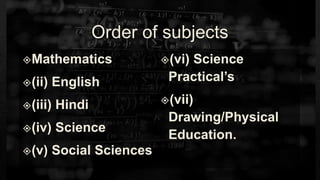 What are the basic principles of time table? | PPT