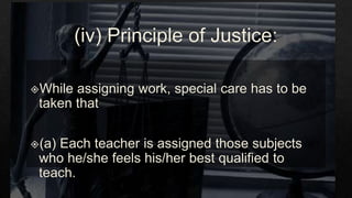 What are the basic principles of time table? | PPT