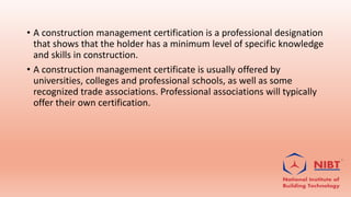 What are the Benefits of Getting a Construction Management ...