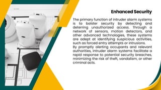 What Are The Benefits of Intruder Alarm System.pdf | Home Security | Home & Garden