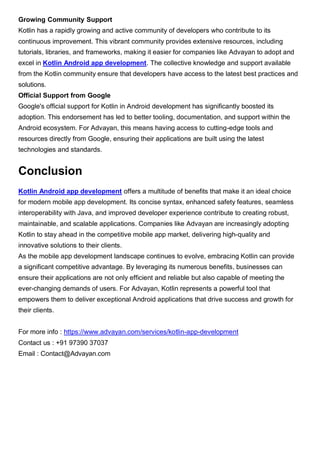 What Are The Benefits Of Kotlin Android App Development.pdf