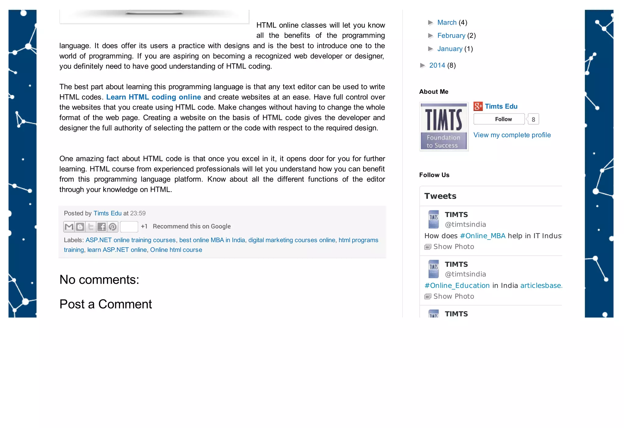 What are the Benefits of Learning HTML code? | PDF