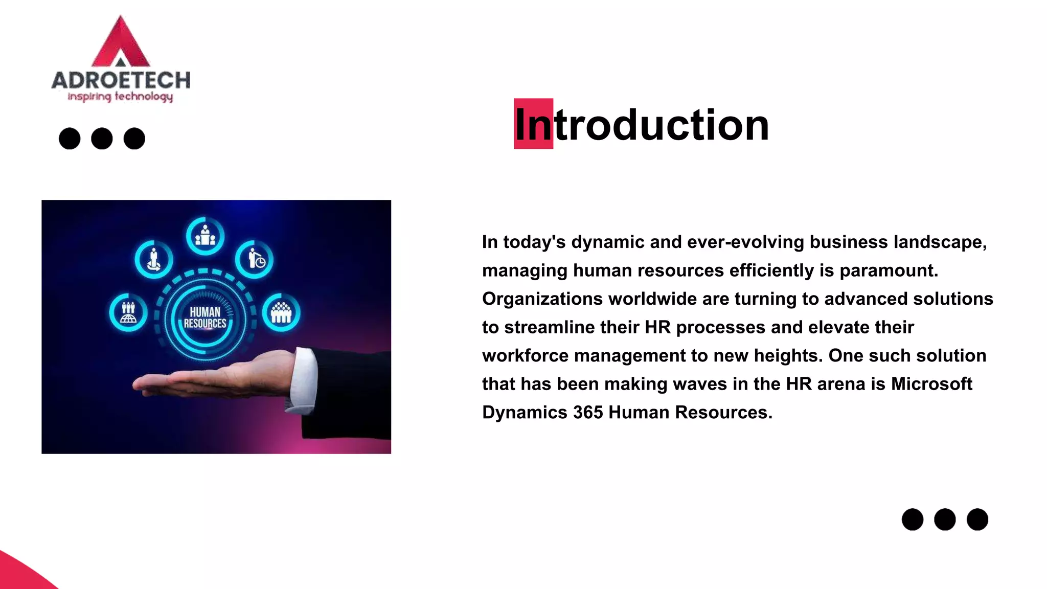 What are the benefits of Microsoft Dynamics 365 Human Resources.doc