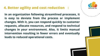 What Are the Benefits of Streamlining Business Processes? | PDF