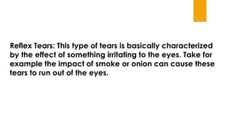 What are the Benefits of Tears for Your Health? | PPTX