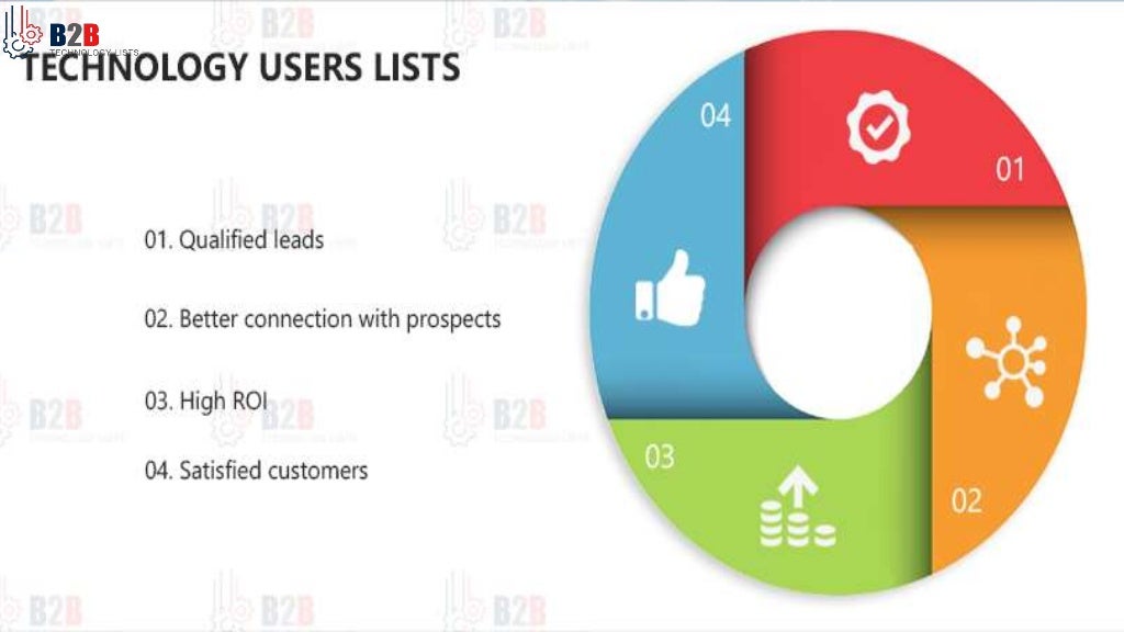 What are the benefits of Technology Users Lists