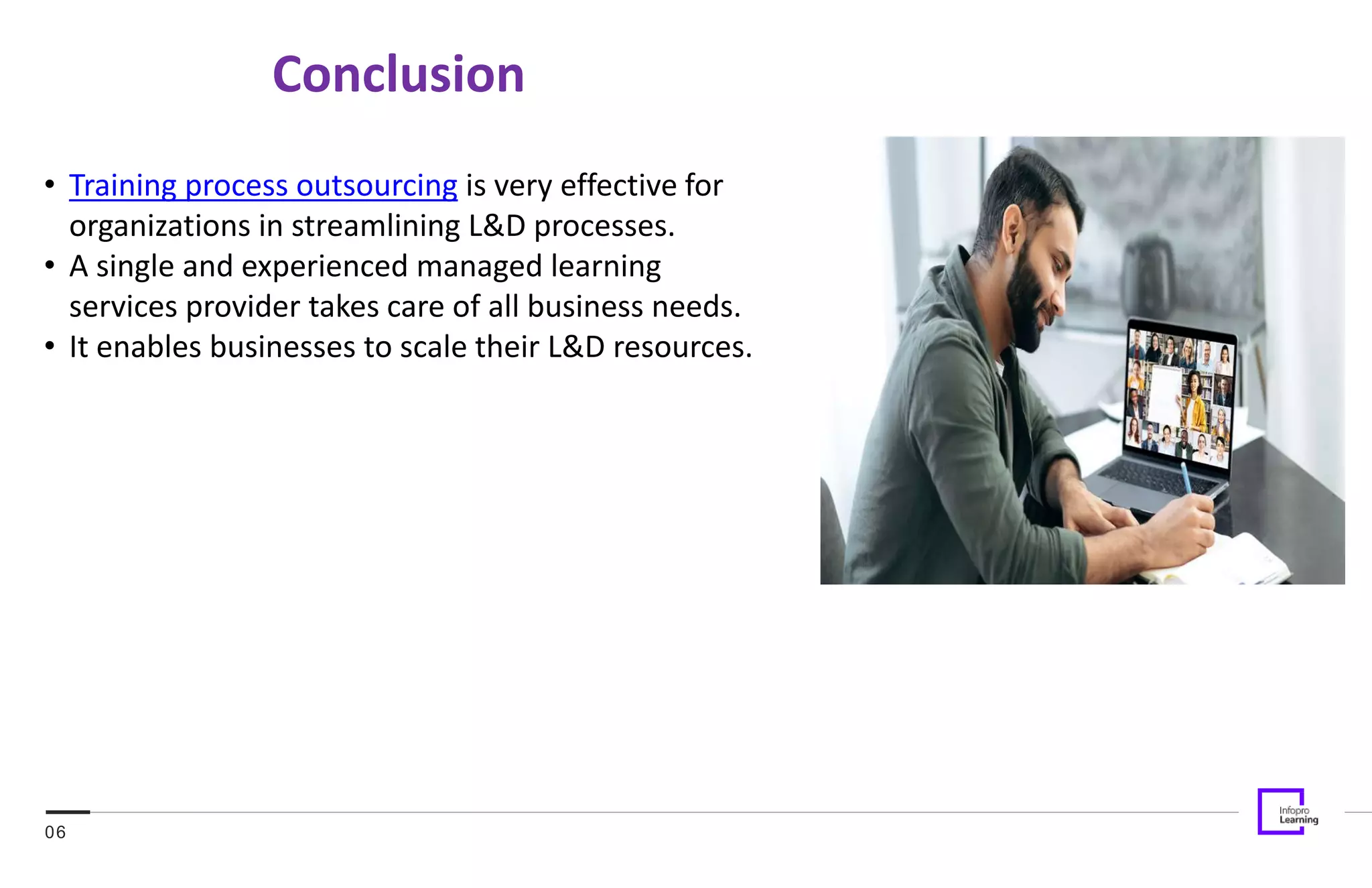 What are The Benefits of Training Process Outsourcing? | PPTX