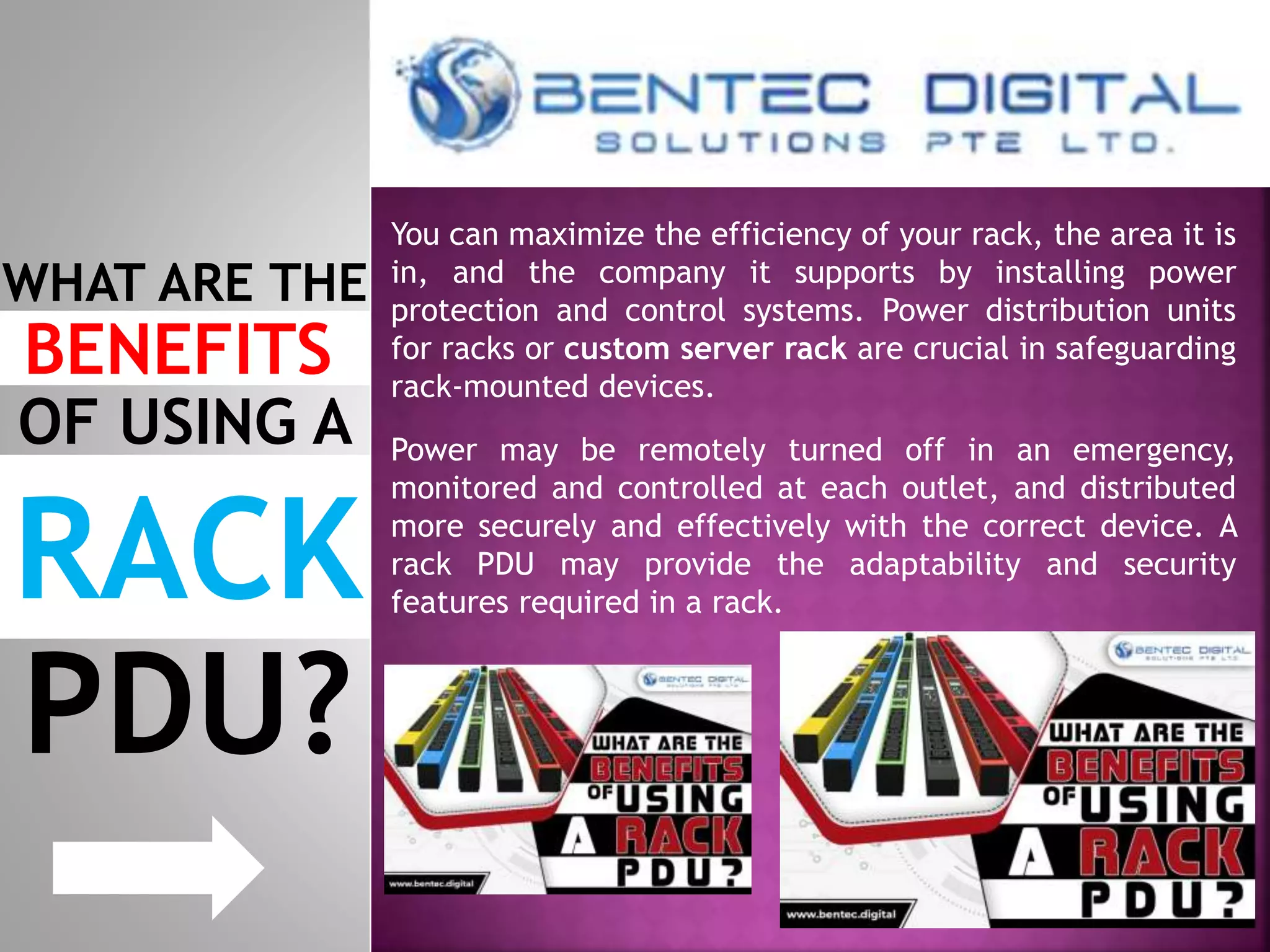 What Are The Benefits Of Using A Rack PDU? | PPT