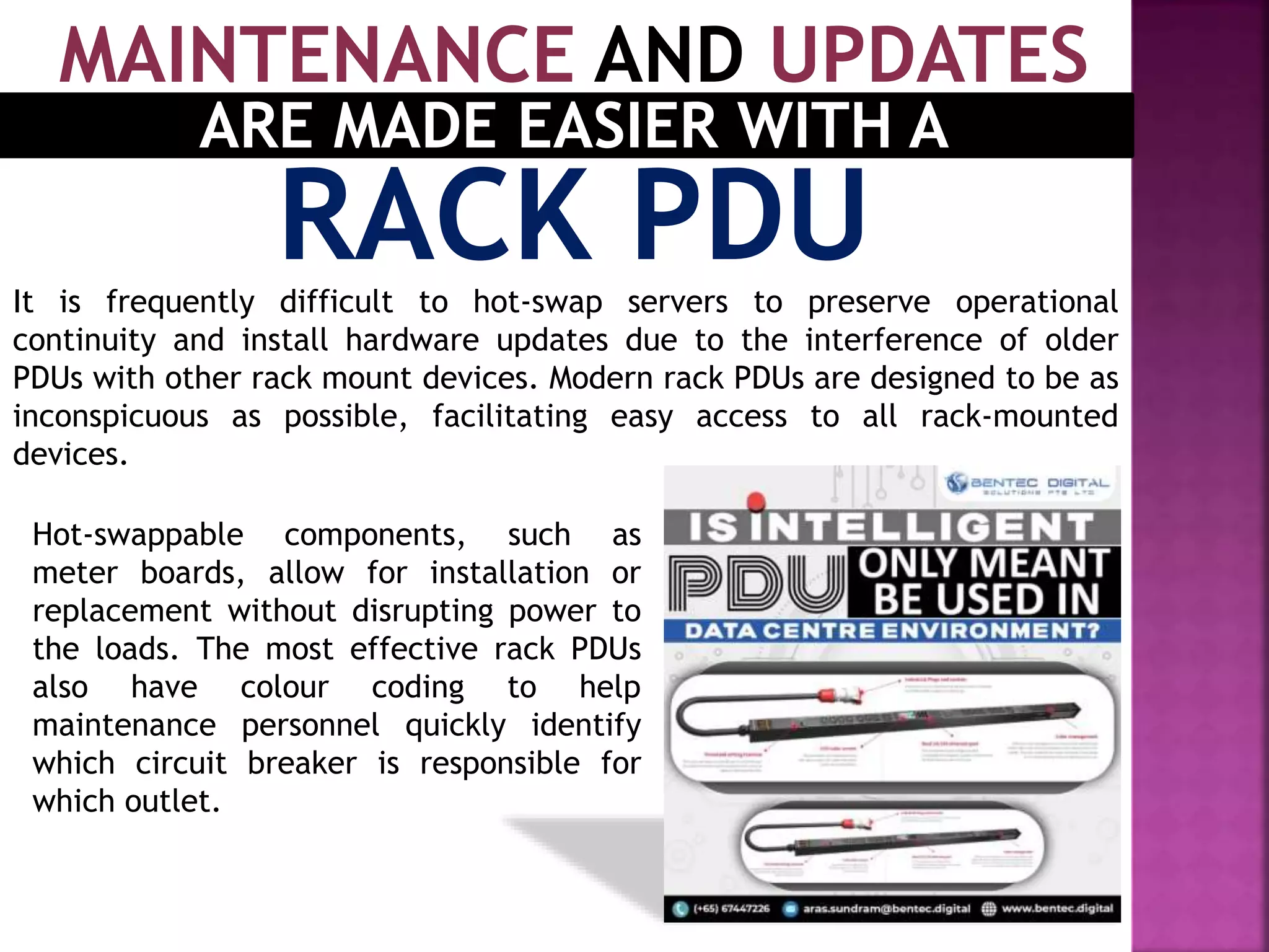 What Are The Benefits Of Using A Rack PDU? | PPTX
