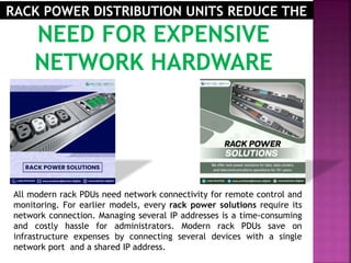 What Are The Benefits Of Using A Rack PDU? | PPT