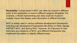 What Are The Benefits Of Using MVC Framework In ASP.NET Development.pptx