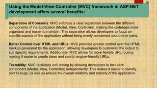 What Are The Benefits Of Using MVC Framework In ASP.NET Development.pptx