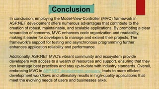What Are The Benefits Of Using MVC Framework In ASP.NET Development.pptx