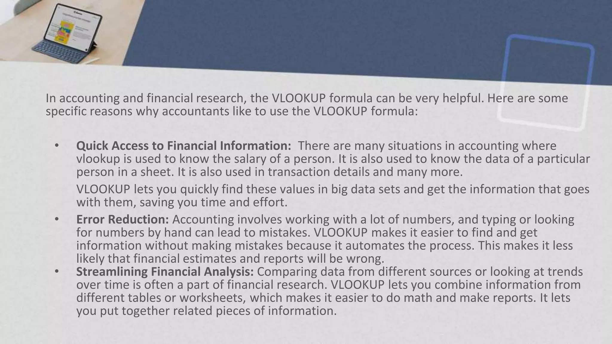 What are the Benefits of Vlookup in Excel_.pptx