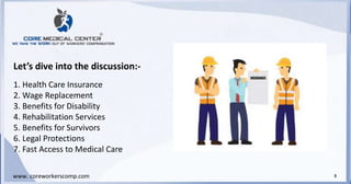 What Are The Benefits Of Workmen’s Compensation.pptx | First Aid | Injuries